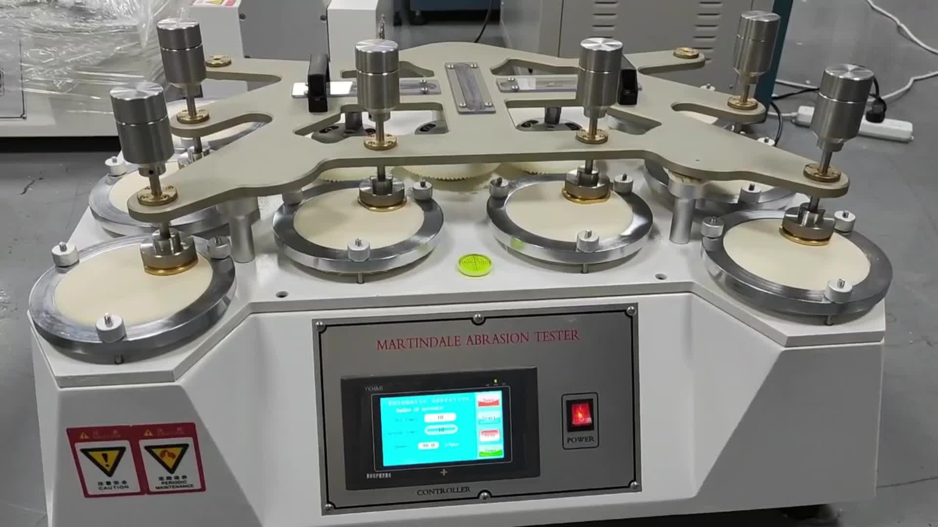 Astm D4966 Martindale Abrasi Dan Pilling Mesin Uji - Buy Martindale Uji Mesin,Martindale Uji ...