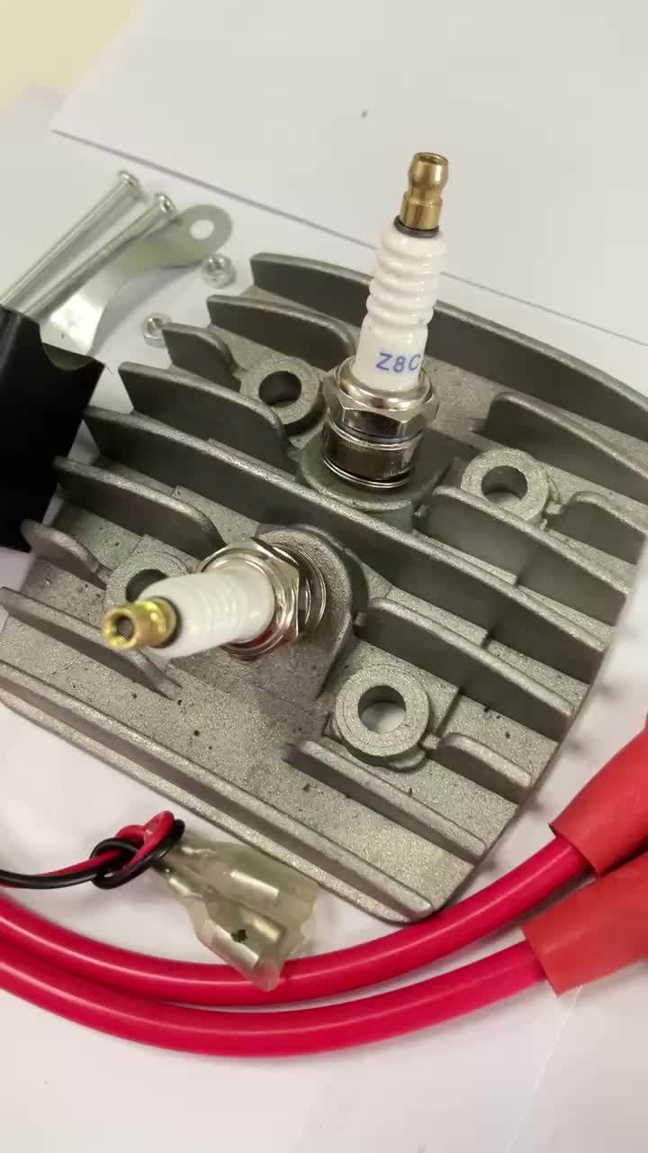 Zeda-100 Pro Engine Two Stroke 100cc 80cc Dual Spark Plugs Motor ...