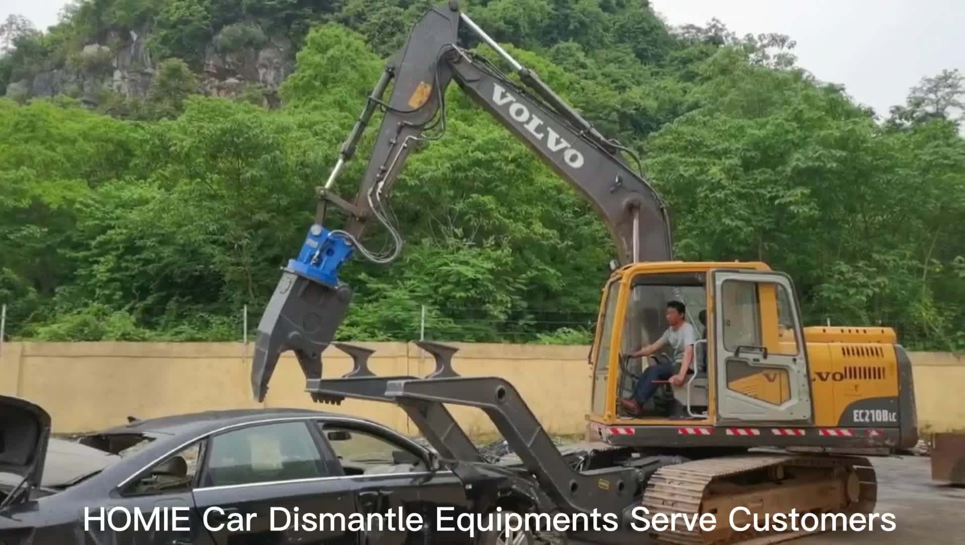 New Design Scrap Pincer Car Dismantling System Pincer Grabber And ...