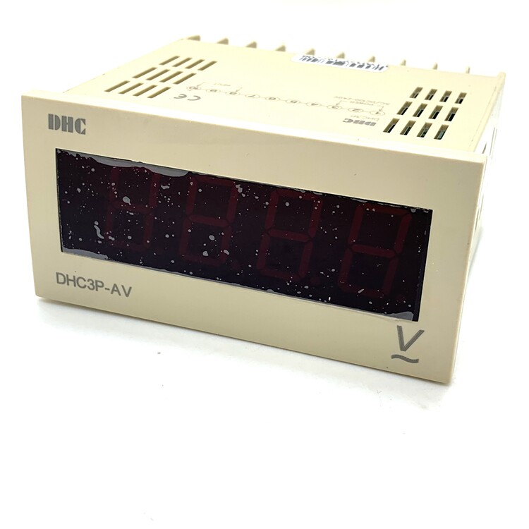 DHC Wenzhou Dahua digital display AC voltmeter DHC3P-AV range 0-600V ...