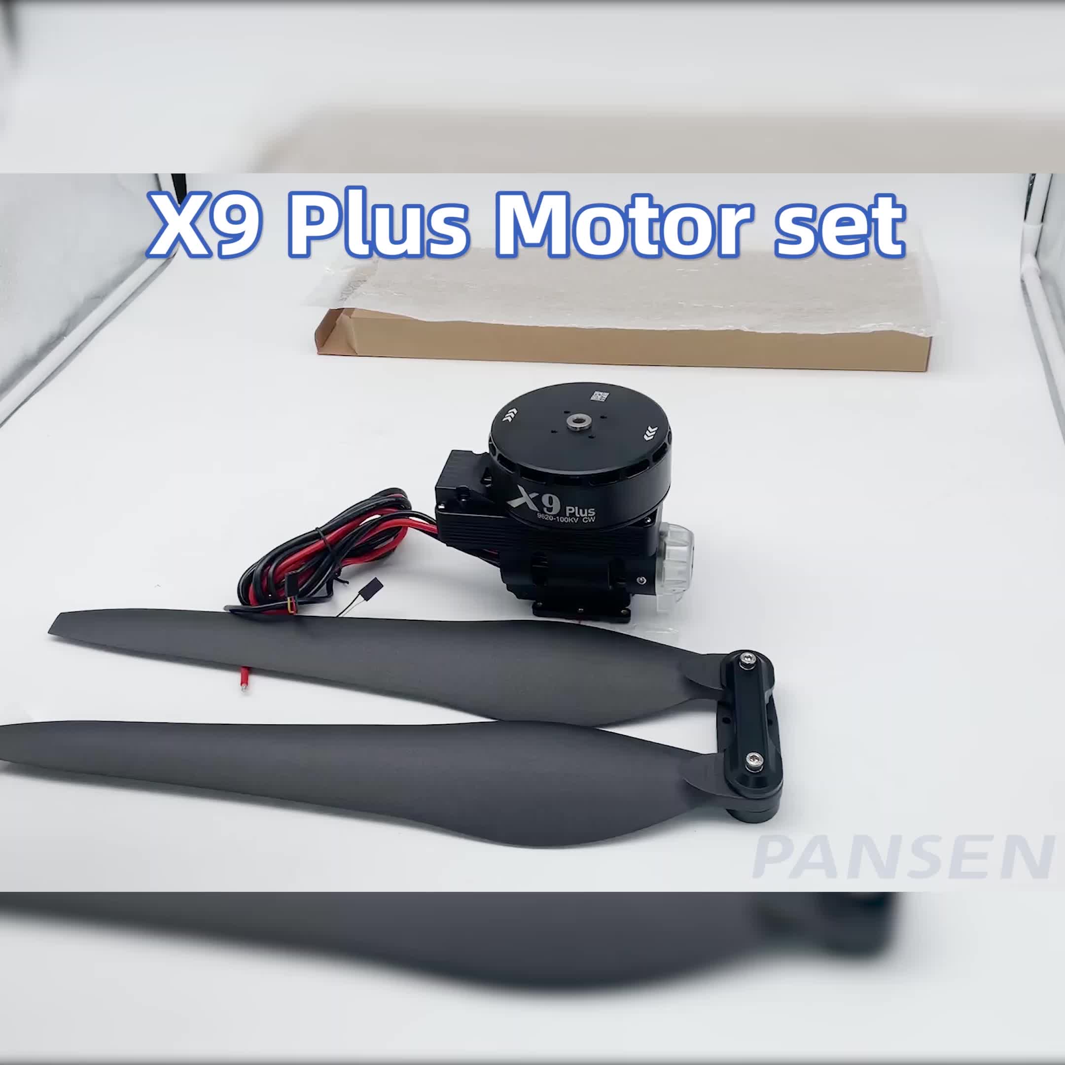 Hobbywing X9 Plus Power System 9620 100kv Motor With 36inch Propeller Ccw For 20l/25l Multirotor ...