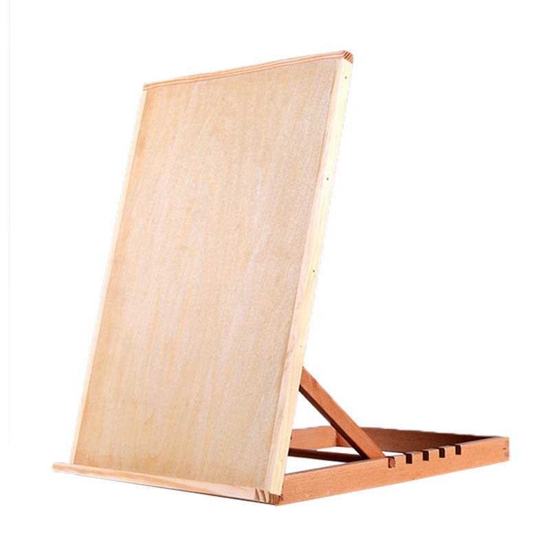 [USD 21.02] Solid wooden desktop drawing art desktop drawing display ...