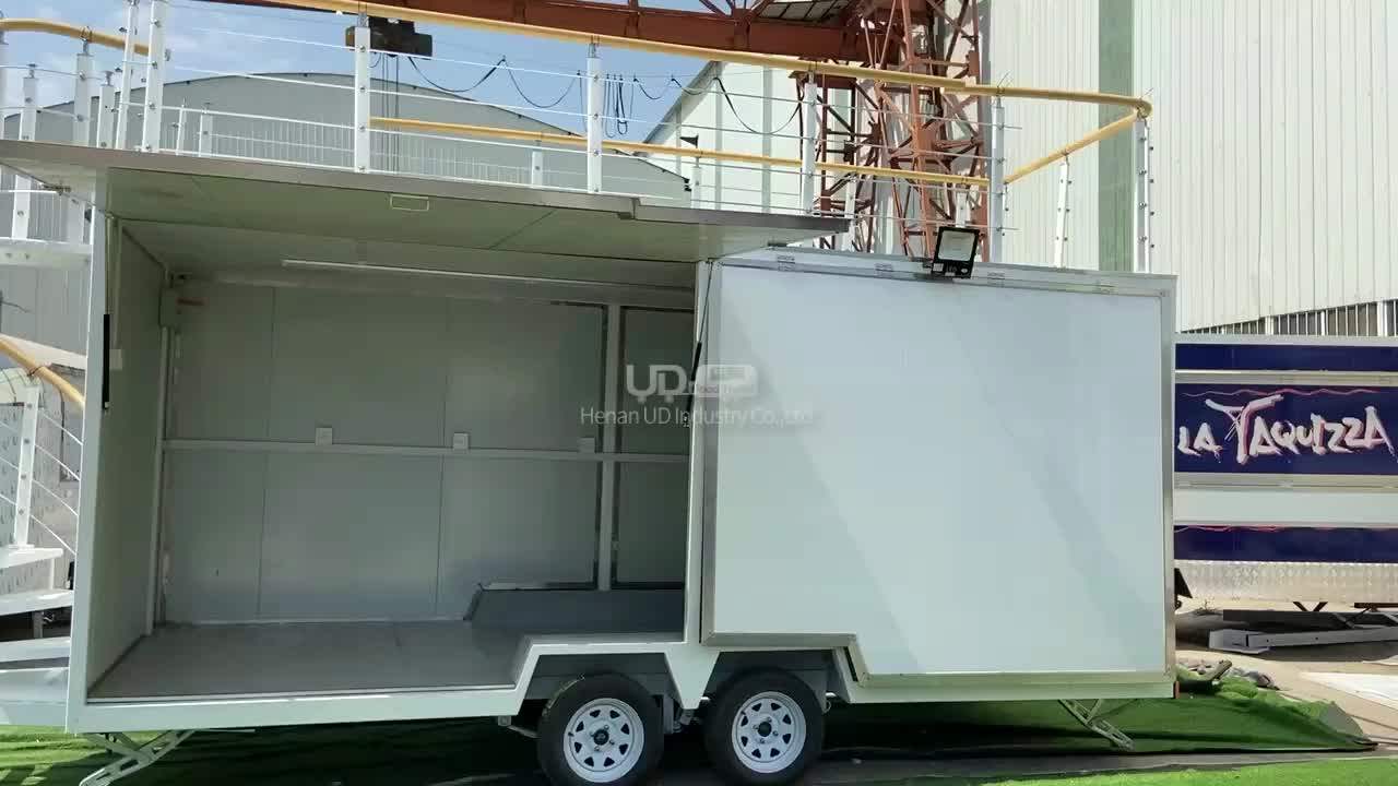 Ce Certified Mobile Bar Trailer Barber Shop Beauty Wedding Stage ...