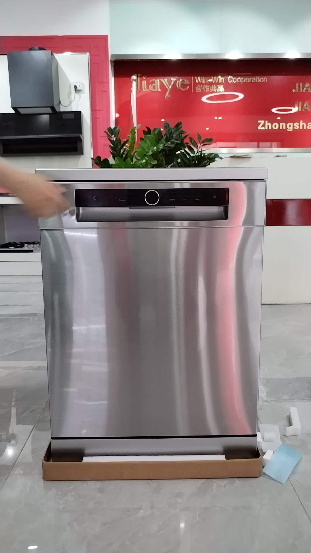 Built In Dish Washing Machine 14 Set Smart Kitchen 24 Inch Integrated ...