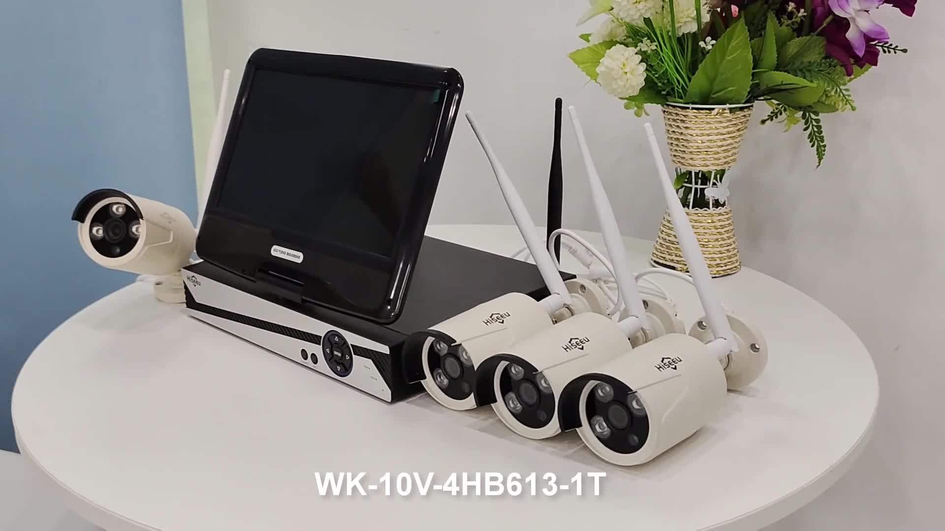 Wholesale 10 Inch Lcd Monitor Nvr Kit Outdoor Cctv Wifi Home Camera ...