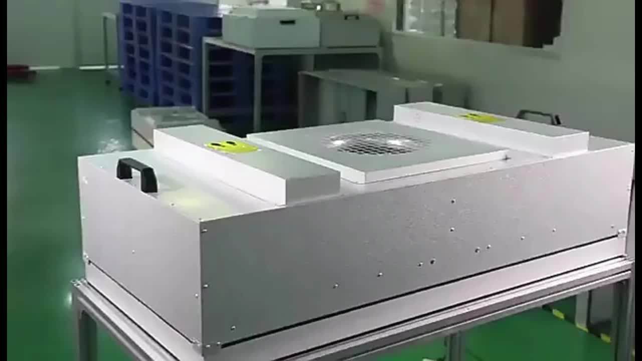 Portable Ffu Fan Filter Unit Installed On Ceiling Of Clean Room - Buy ...