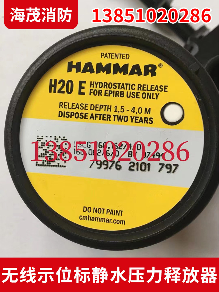 原装进口Hammar H20R静水压力释放器：🌊海上救援神器，让你的安全感UP UP！🚀-其他防护救生装备-淘宝好物网