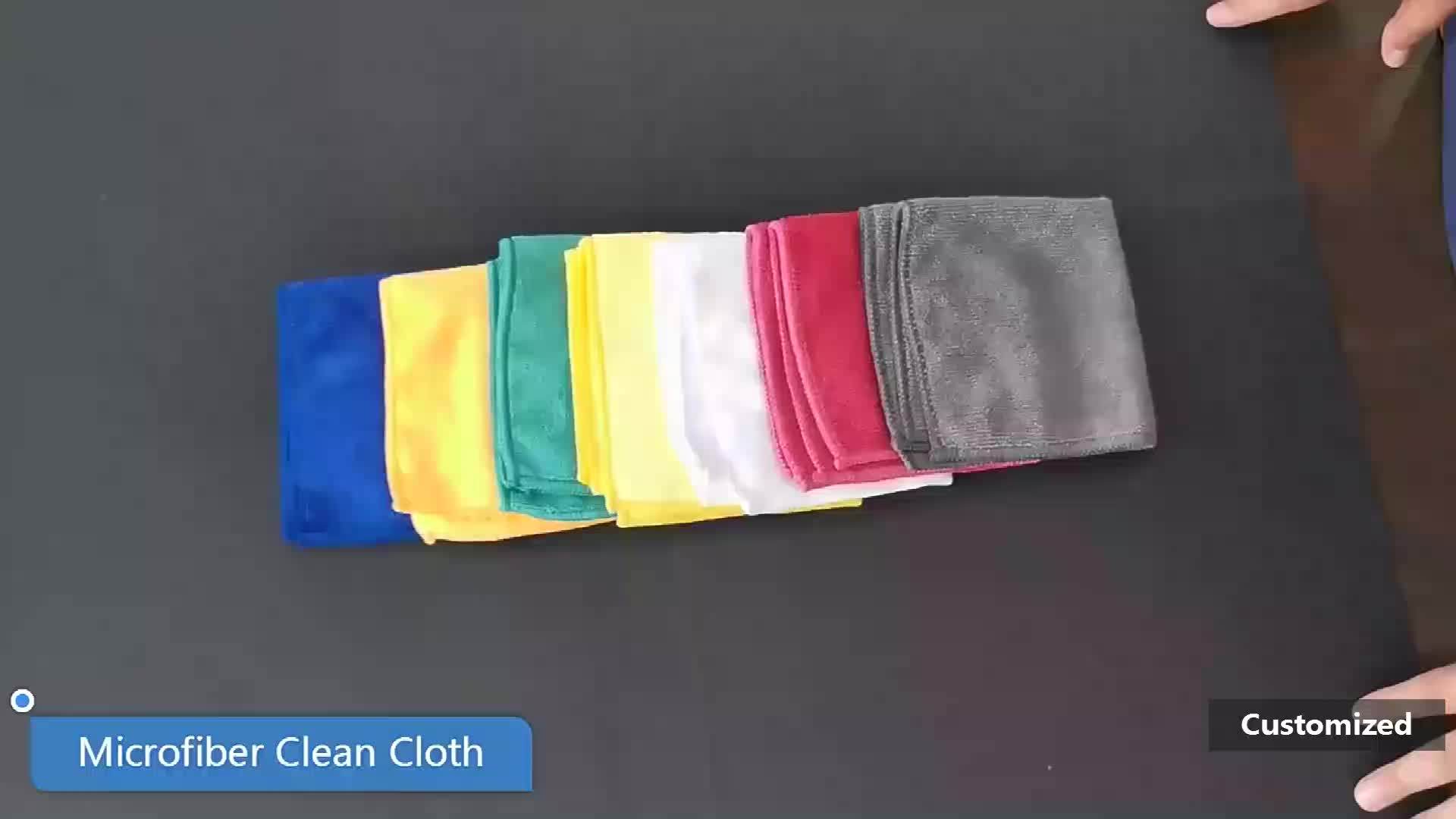 Custom Microfiber Cloth 30x30 Micro Fibre Towel 40x40 Microfiber ...