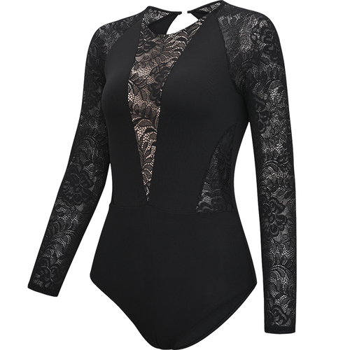 Ballroom latin dance bodysuit for women Adult Modern Dance Top ...