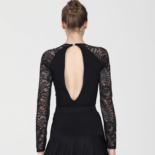 Ballroom latin dance bodysuit for women Adult Modern Dance Top ...