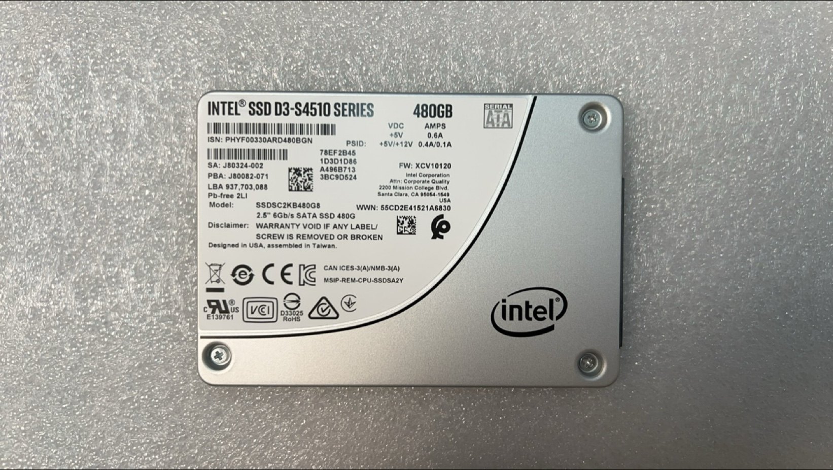 全新Intel S4510 480G SSD：零通电技术，超高速度，让你的电脑起飞！-固态硬盘-淘宝好物网