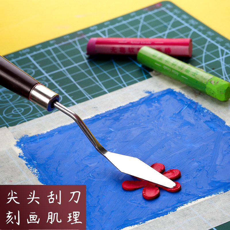 [USD 7.76] Oil Painting Scraper Professional Art Painting Tool Set Oil ...