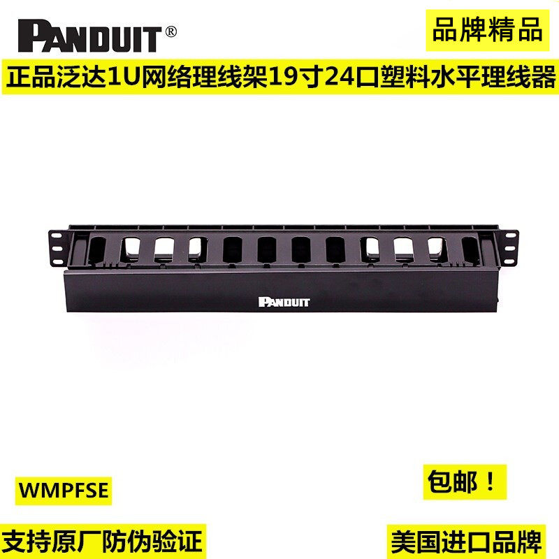 泛达Panduit 1U网络理线架，机房管理必备神器🔍-配线架-淘宝好物网