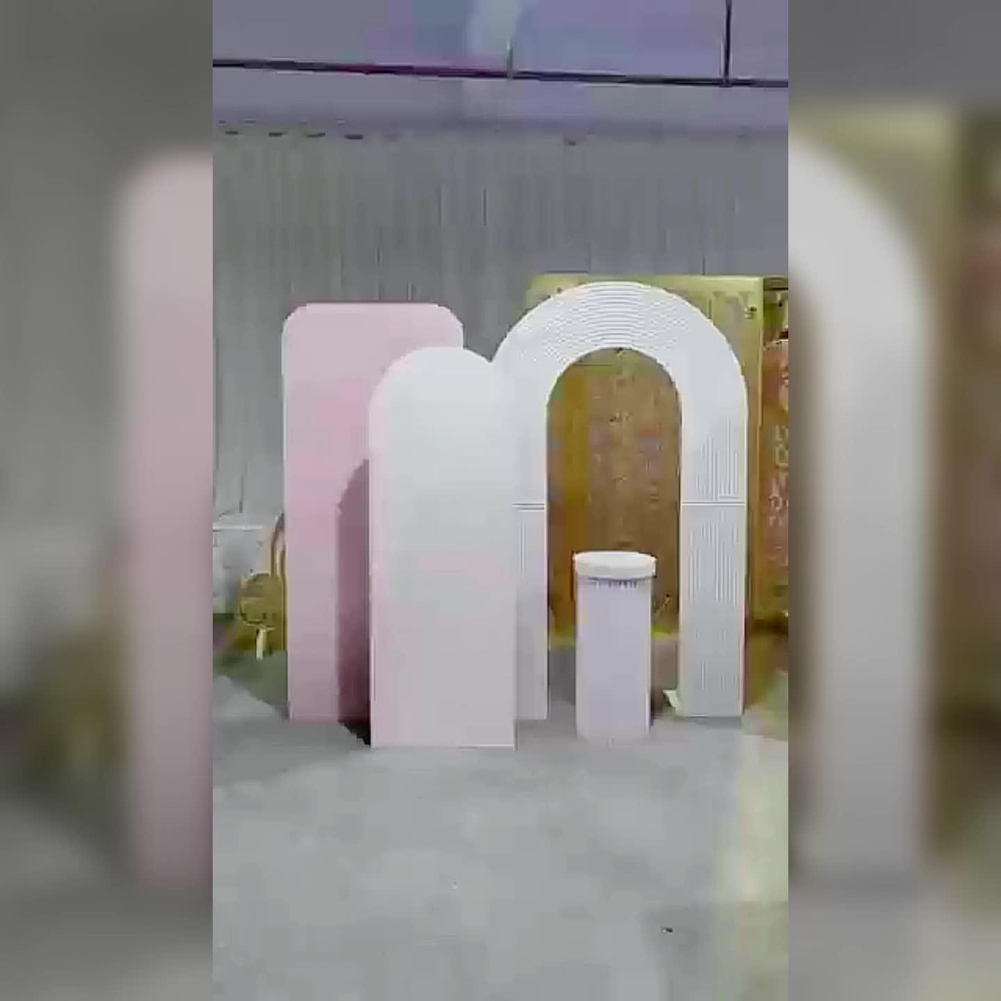 Customized Pvc Backdrop Wedding Stand Stage Wall Panels Party Prop From ...