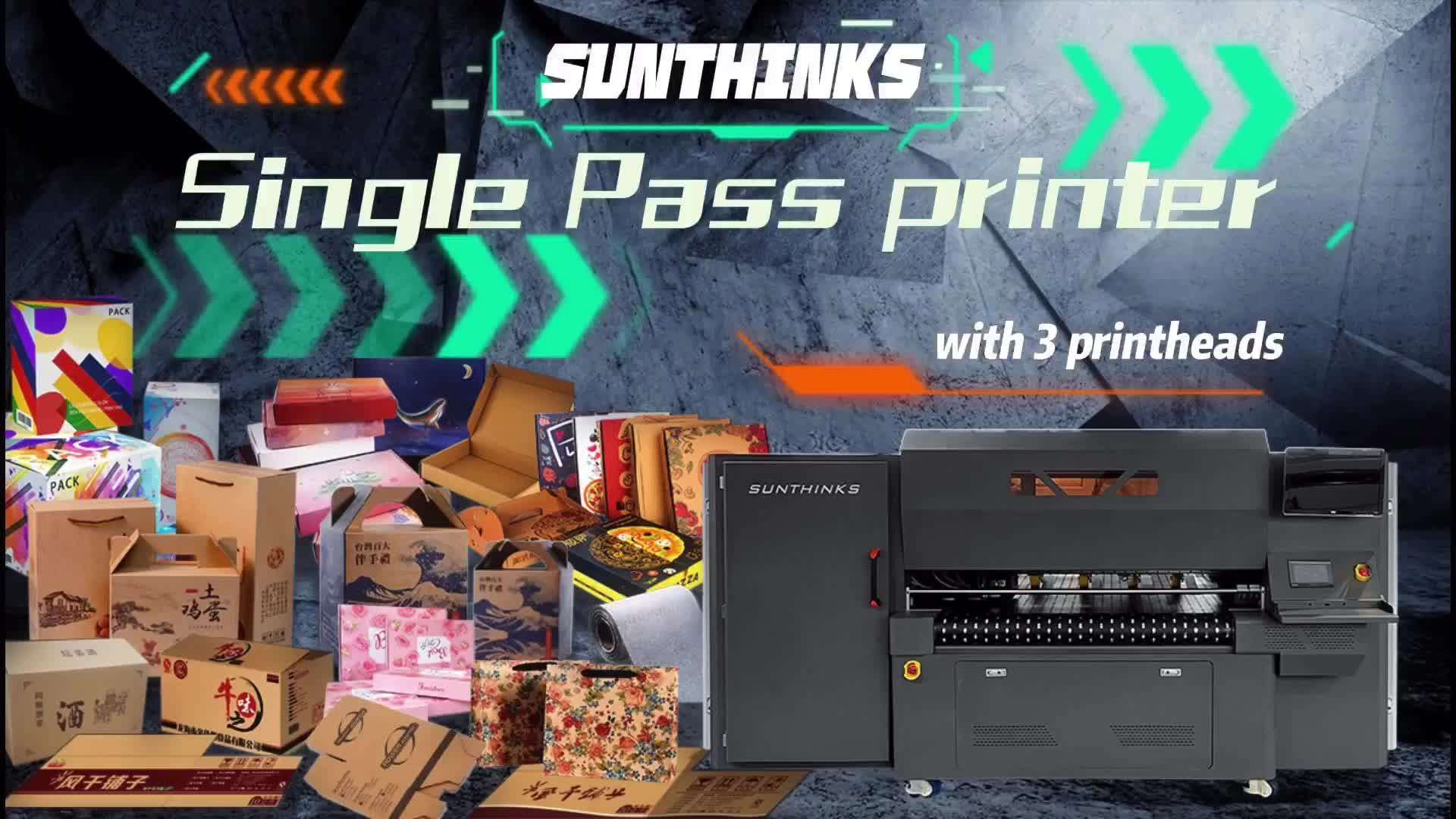 Sunthinks Sc860 Large Format Single Pass Inkjet Corrugated Carton ...