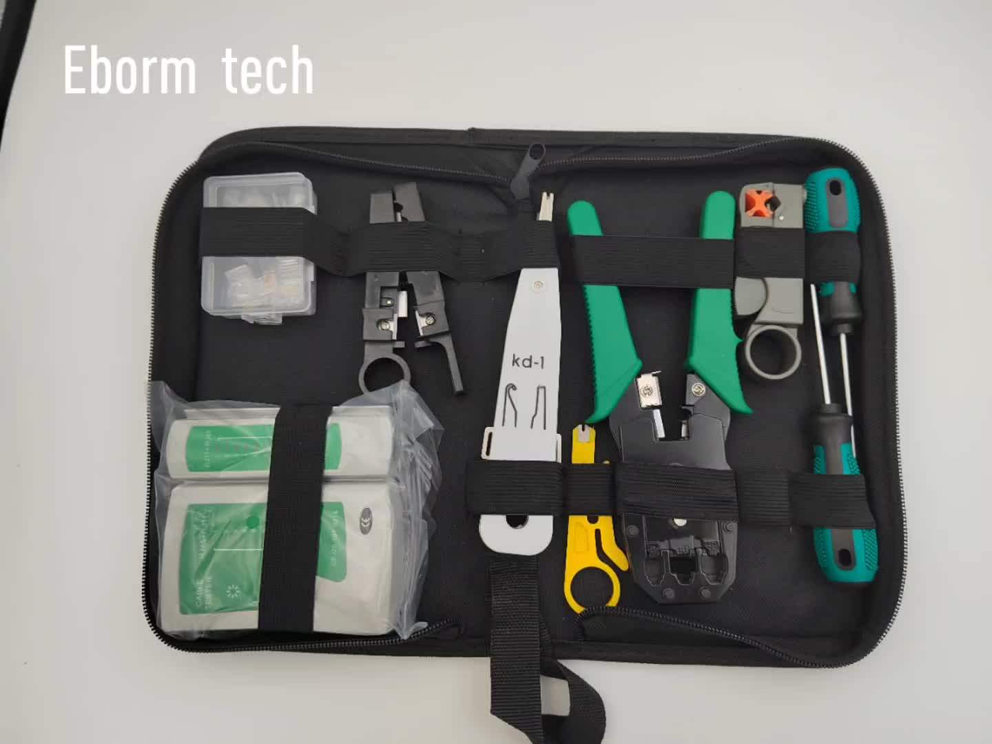 11 En 1 Professionnel Réseau Maintenance Informatique Kit D'outils De ...