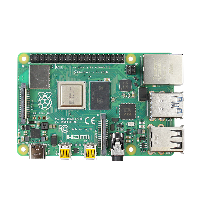 樹莓派4B開發板Raspberry Pi 4 Python學習小電腦創樂博4G 8G套件