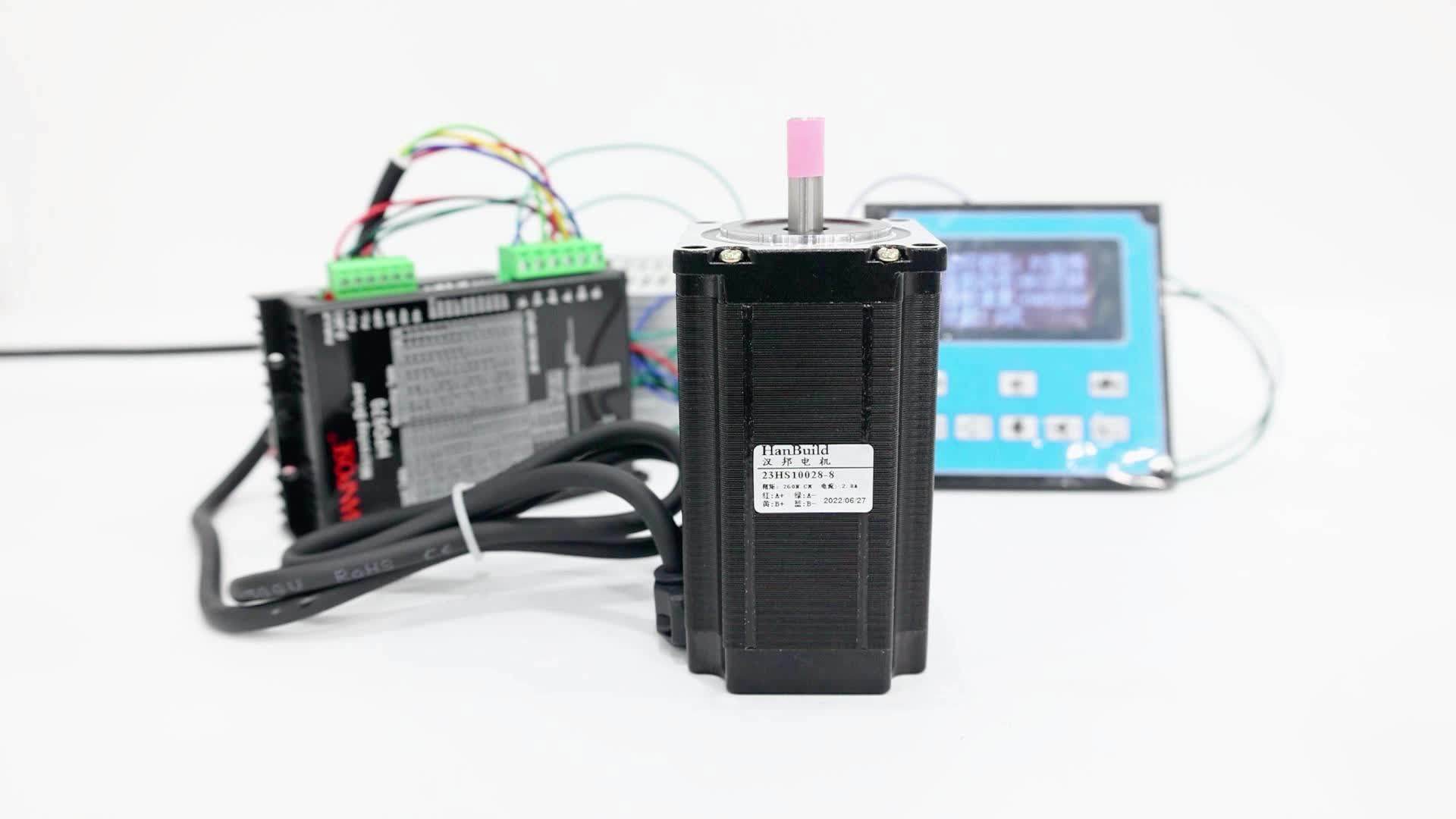 Hanbuild 12v Stepper Motor Nema23 Linear Block 1.8 Degree 23hs10028-8mm ...