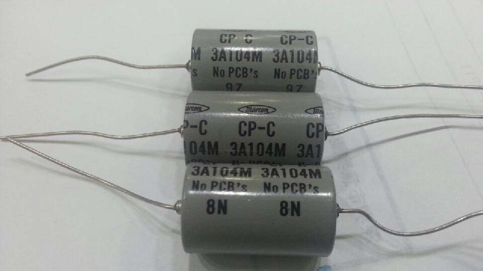 New marcon CP-C 3A104M 1000V 0 1UF 104 axial high voltage oil-immersed ...