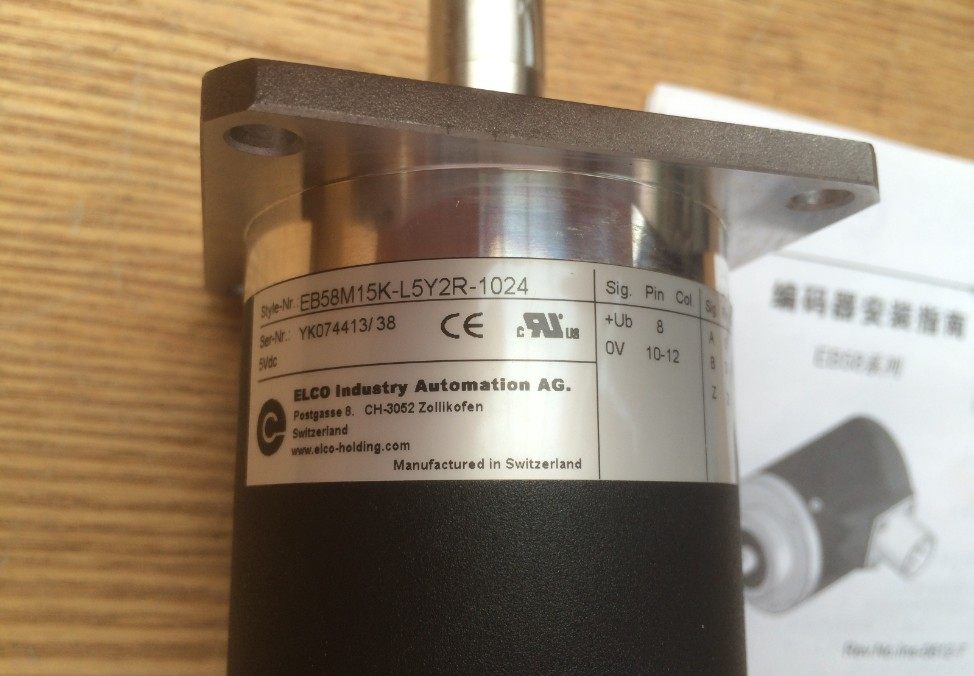 机床主轴编码器沈阳数控机床用全新EB58M15K-L5Y2R-1024宜科ELCO-Taobao