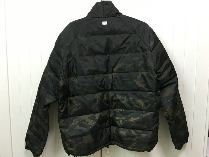 Купить Пуховик мужской 日本鬼冢 tiger 迷彩 过渡色 羽绒服 Abcaaa в интернет-магазине ...