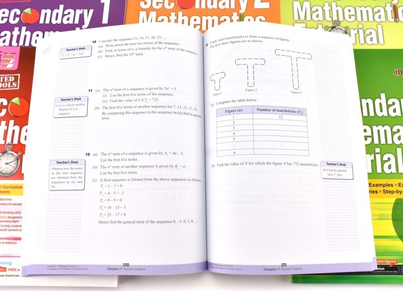 🎓新加坡数学初一至初三的秘密武器！SAP Secondary Mathematics Tutorial 1A-3B 让你轻松搞定数学难题！🚀 ...