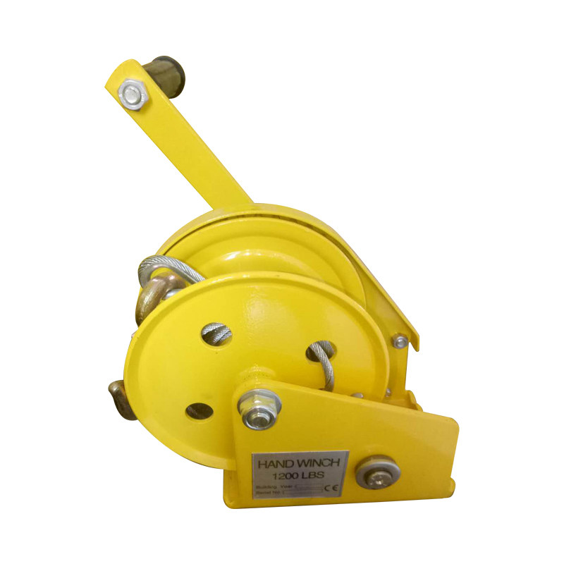 Hand-cranked winch two-way self-locking household small traction hoist ...