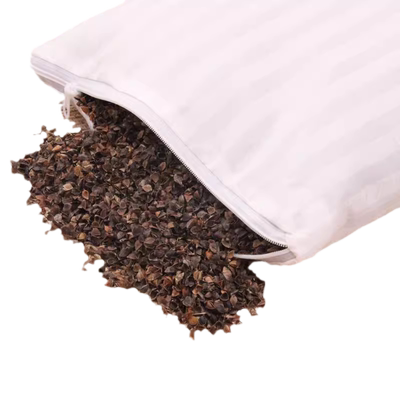 荞麦壳散装10斤免洗荞麦皮枕芯填充物成人儿童全荞麦枕头内胆纯棉