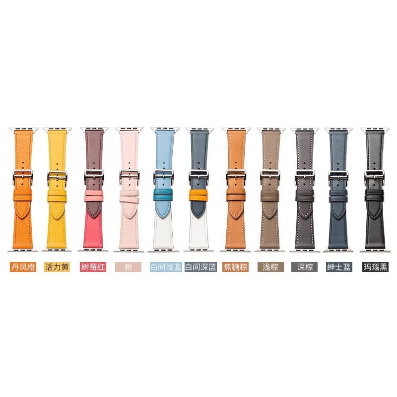 真·高级感拉满！卡独街真皮表带让我iWatch秒变小众艺术配饰 _智能手表手环表带_淘宝数码网