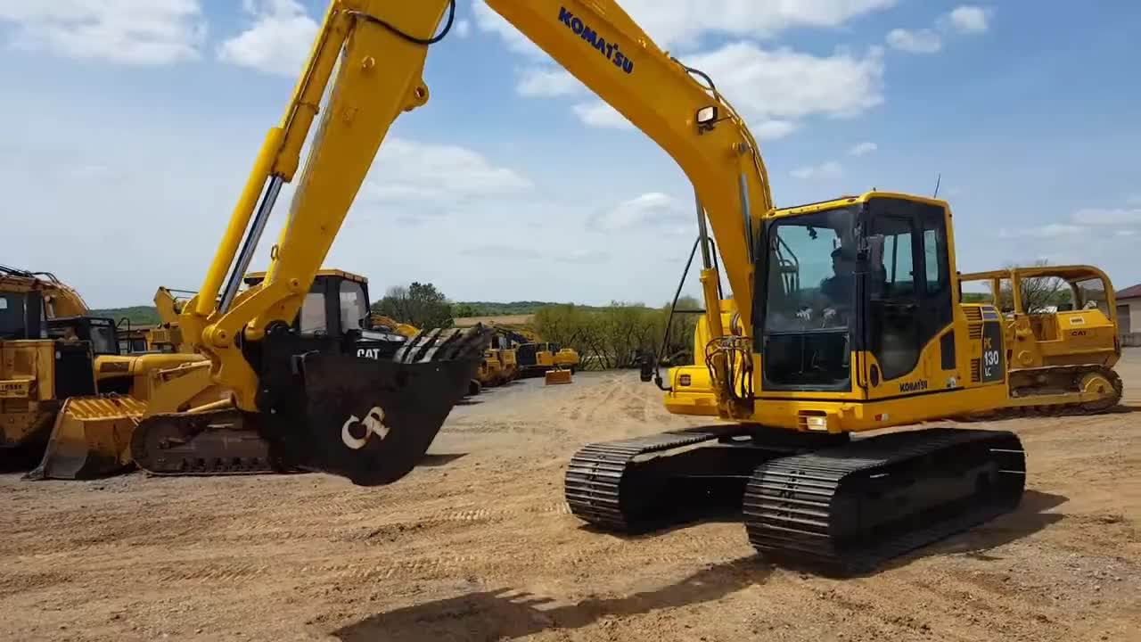 Good Condition Japan Used Excavator Komatsu Pc 130 130-6 130-7 130-8 ...