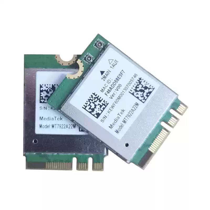 MT7922雙頻無線網卡 支援WIFI6E藍牙5.3 AX210超高速 臺式機筆記本內建型