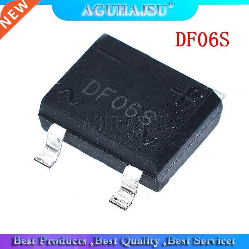 10pcs/lot DF06S SMD 4 feet Rectifier Bridge: 小体积大能量的整流桥，电子爱好者的福音！-兔兔脚垫 ...
