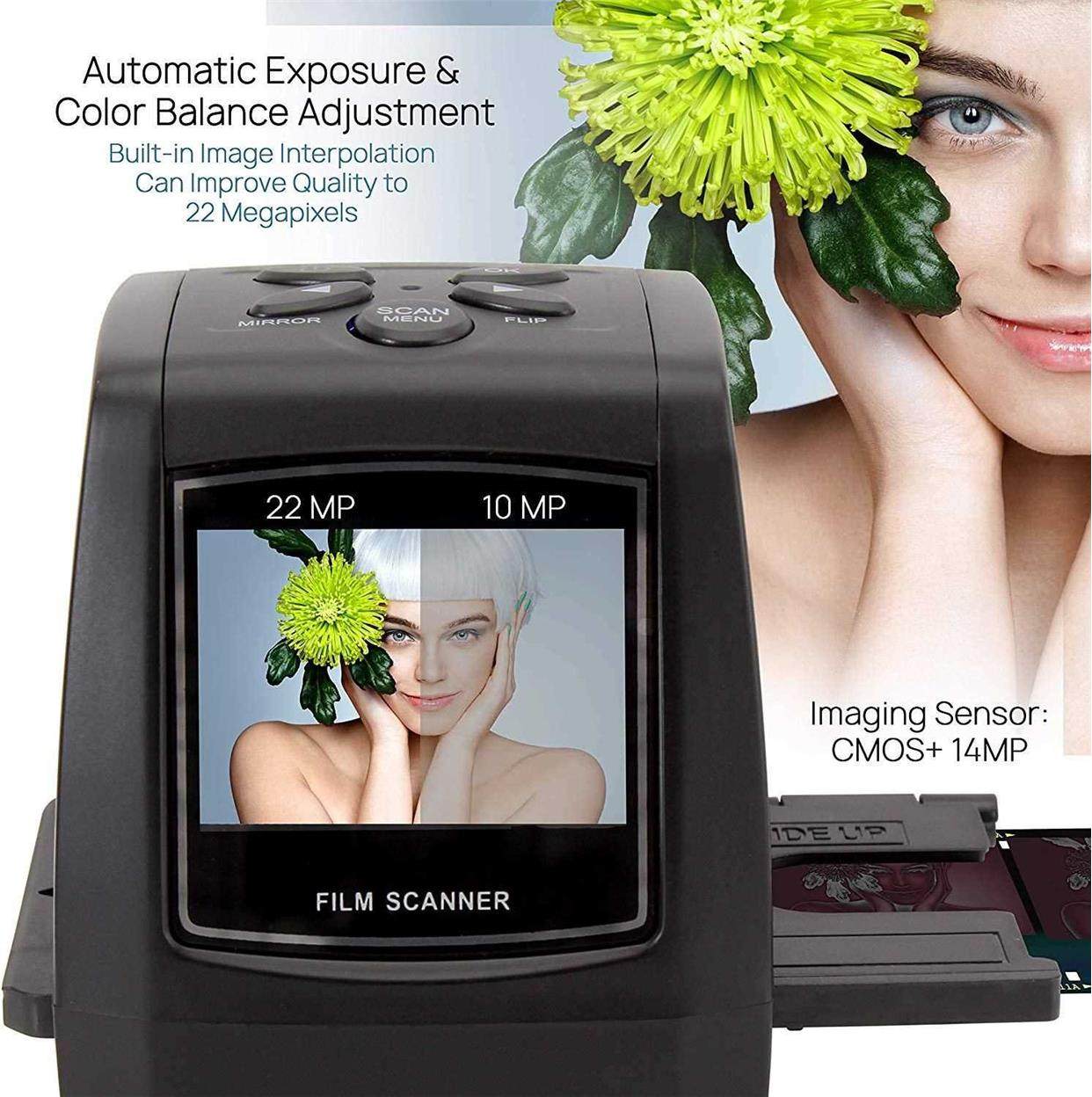 MINI 5MP 5mm Negative Film Scanner Negative Slide Photo fil-Taobao