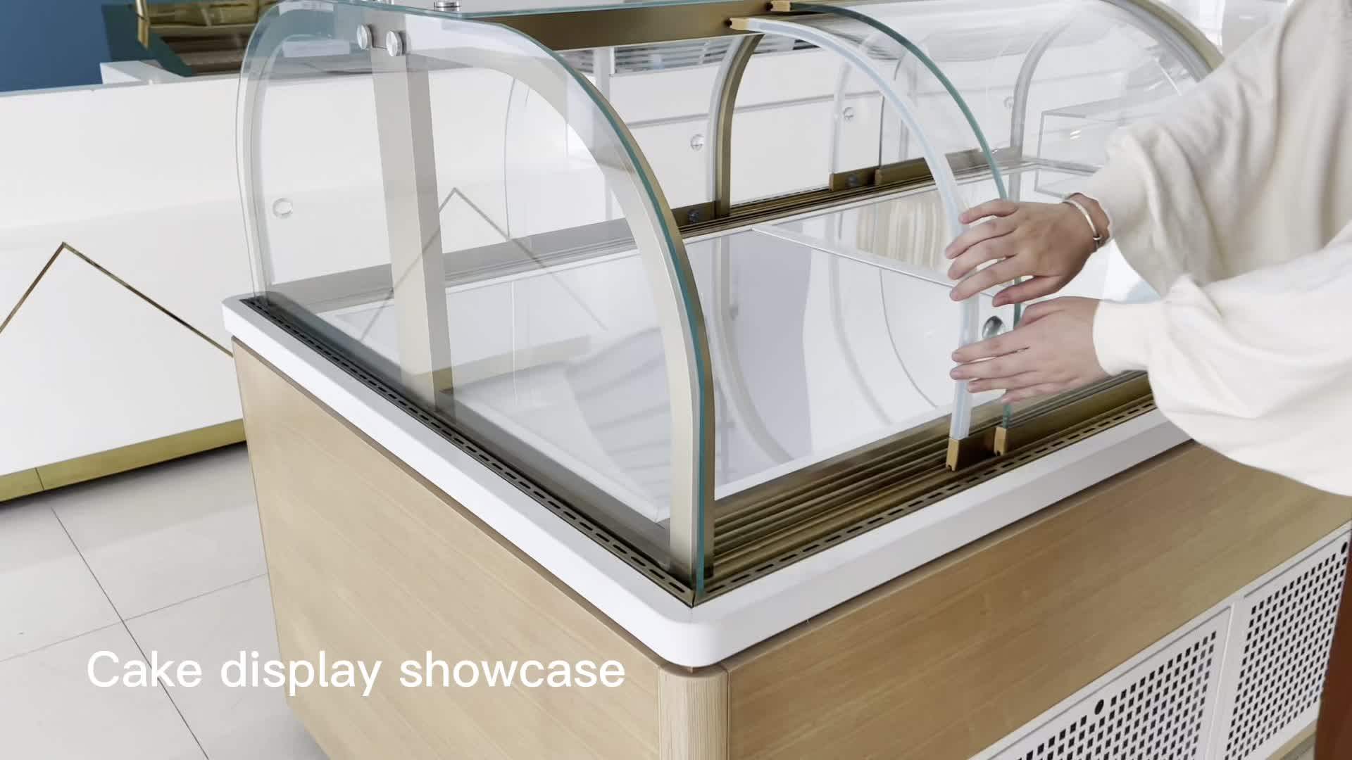 Brevit Commercial Sandwich Display Cooler Bakery Showcase Display ...