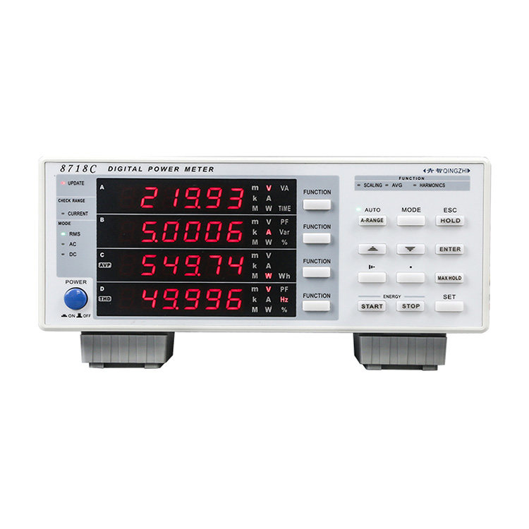 Qingzhi electrical parameter tester 8710C 8718C single-phase digital ...