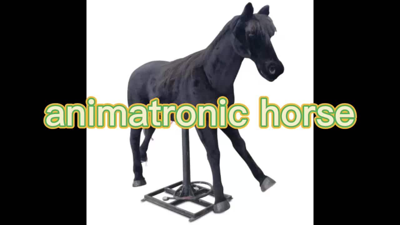 Zoo Animal Real Life Size Simulation Mechanical Horse For Sale - Buy ...
