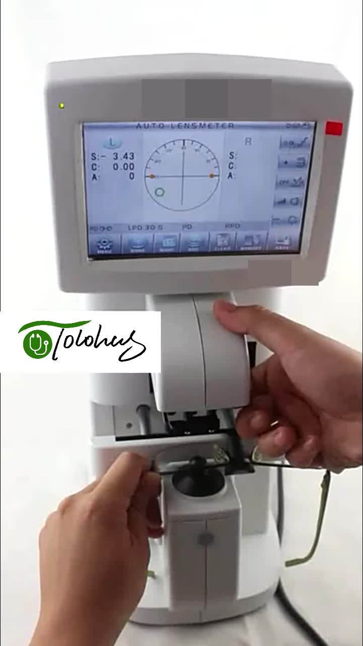 Lhvjg28 Optical Instruments Lensmeter Portable Focimeter Auto Digital ...