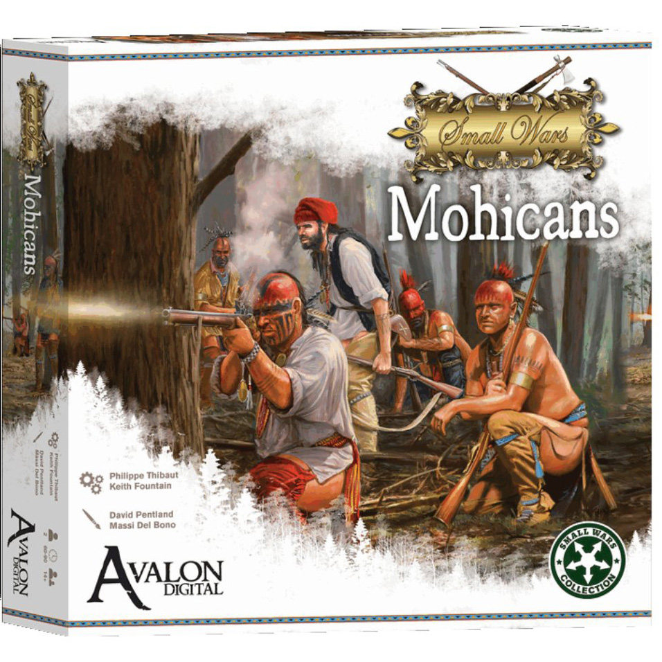 现货/Mohicans: The Boardgame/Avalon Digital/兵棋/桌游/战棋