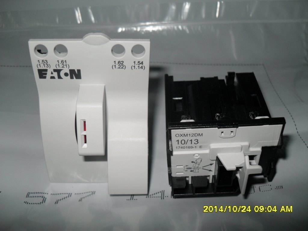 Eaton Muller Contactor Accessories OXM12DM OXM12DE 0XM12DM 0XM12DE In Stock