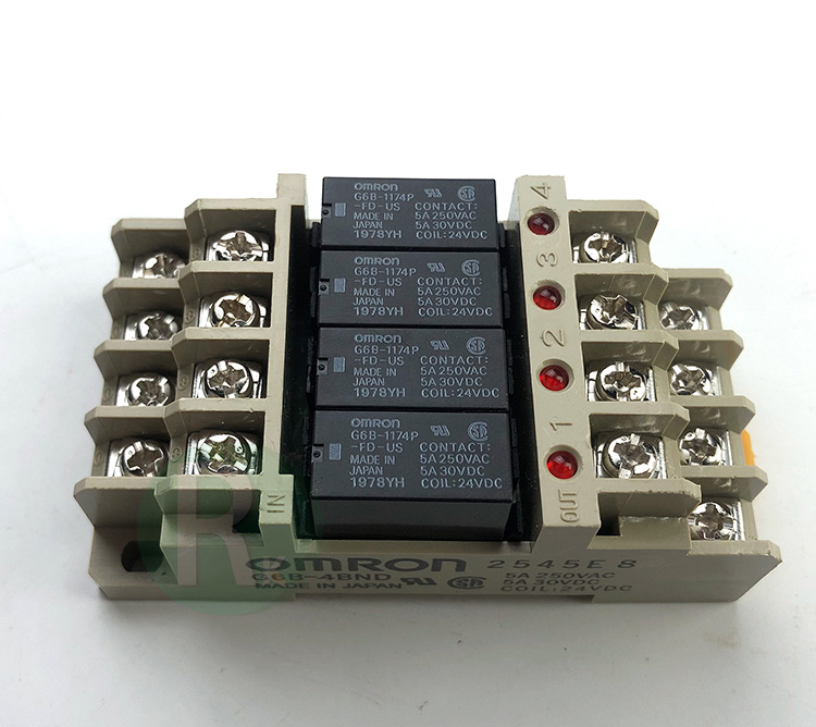 [USD 17.19] New original relay module combination G6B-4BND DC24V G6B-1174P-US terminal Omron ...