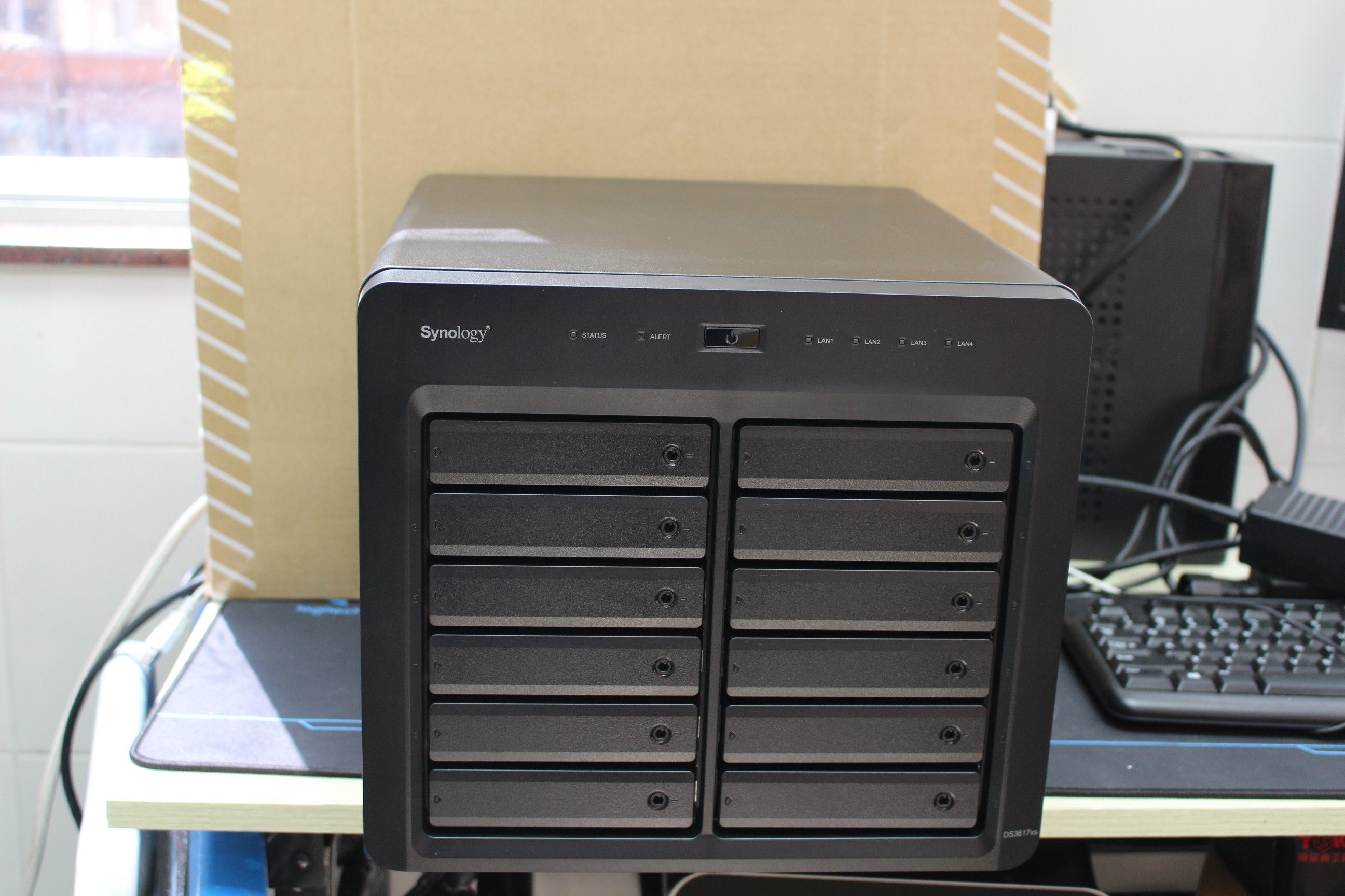全新群晖Synology DS3622XS 12盘企业級网絡存儲器文件伺服器-阿里巴巴