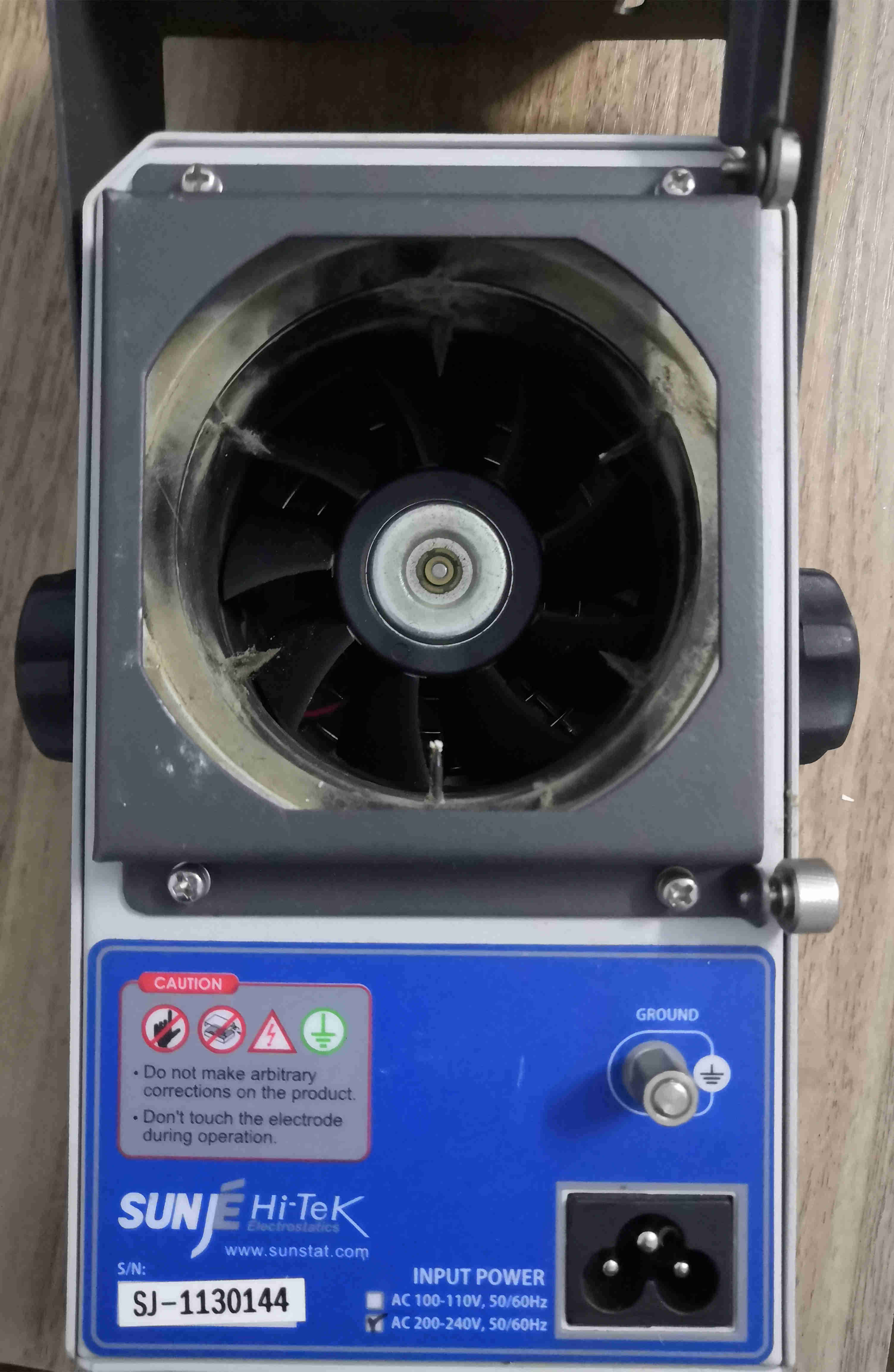 SBL-18 韩国SUNJE 除静电器 静电风扇 现货特价80包邮 - 〓器材友情交换〓 - 矿石收音机论坛 - Powered by Discuz!