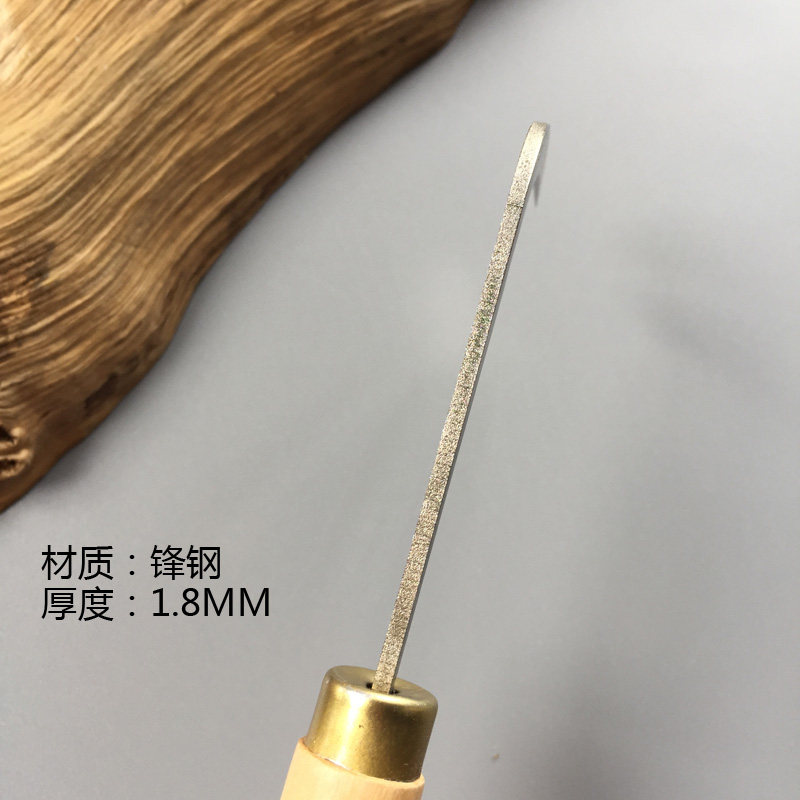 [USD 14.54] Feng Gang Hooker to Fujian hand carved knife woodcut jade ...