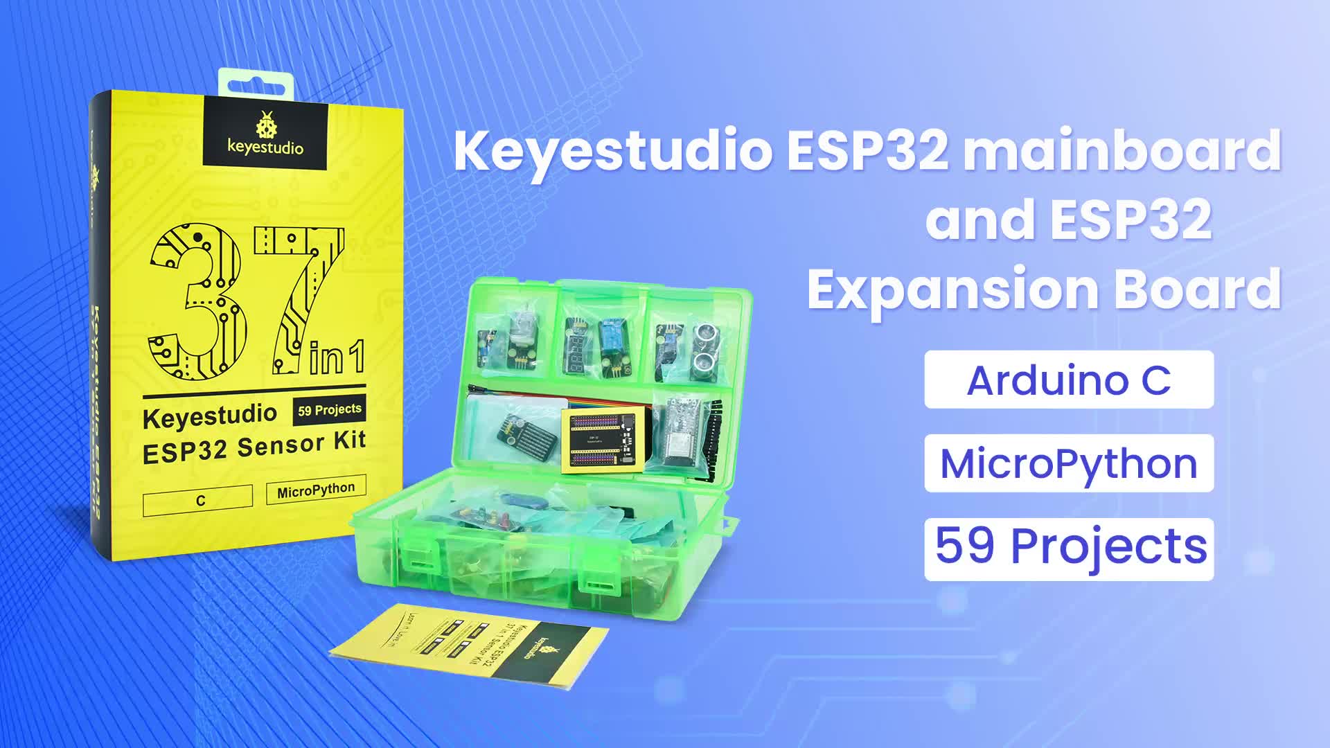 Esp32 37 In 1 Sensor Kit - Buy Esp32 Sensor Kit,37 In 1 Sensor Kit ...