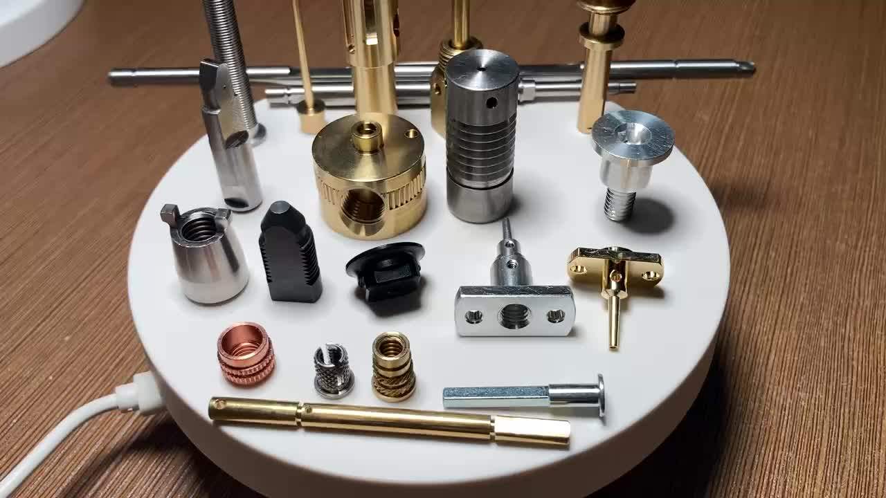 Iatf 16949 Factory Custom Automatic Lathe Cnc Machining Brass Thread ...