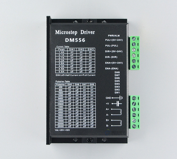 DM556 DSP数字式57/60/86型步进电机驱动器 代替雷赛DM542/DM556-阿里巴巴