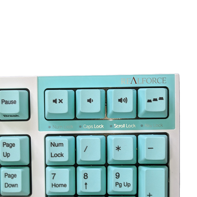 [USD 1447.38] REALFORCE Burning Wind R2 Peacock Blue Limited Edition ...