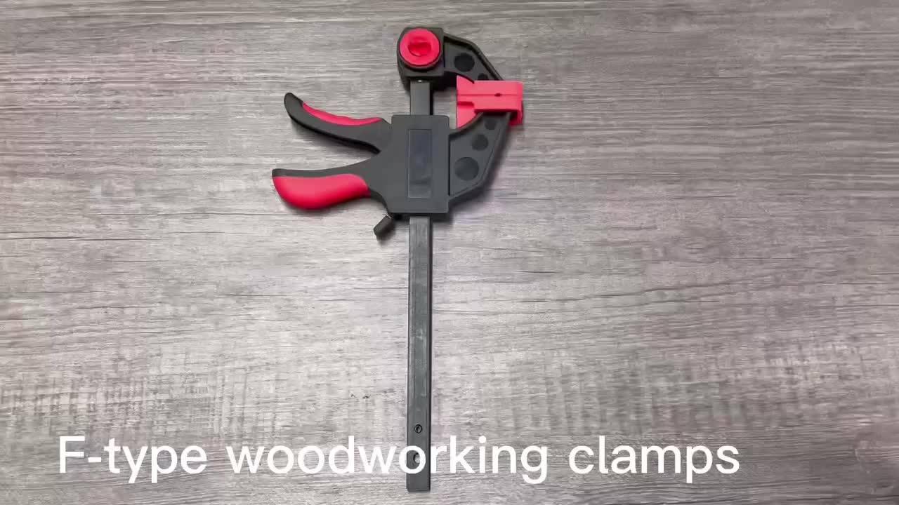 Woodworking F Clamps 24" Bar F Clamps Clip Quick Ratchet Release ...