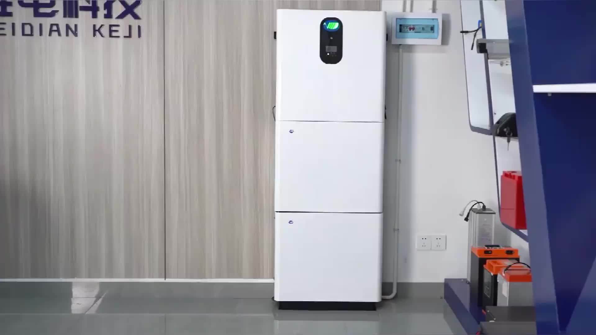 Lifepo4 Solar Generator Lithium Battery Pack All In One Energy Storage ...