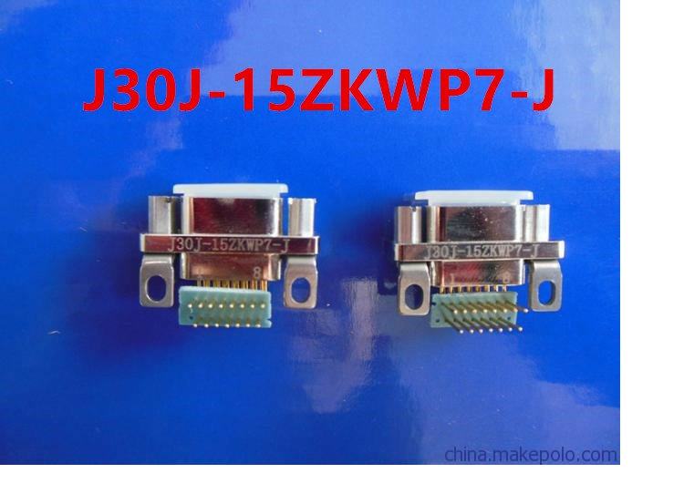 J30J-15ZK 矩形连接器 J30J-15ZKW-J J30J-15ZKWP7-J 15芯插座-阿里巴巴
